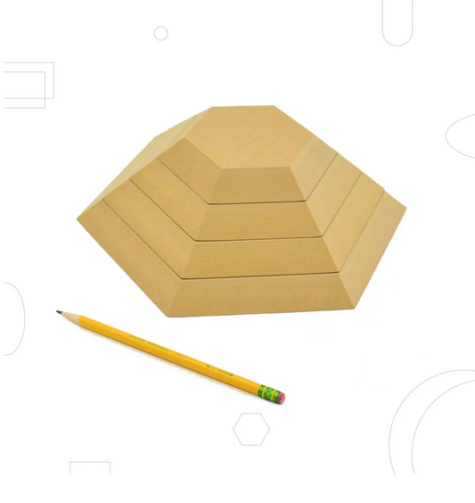 GR Pottery Hexagon – Clay Station Art Studios Pvt Ltd